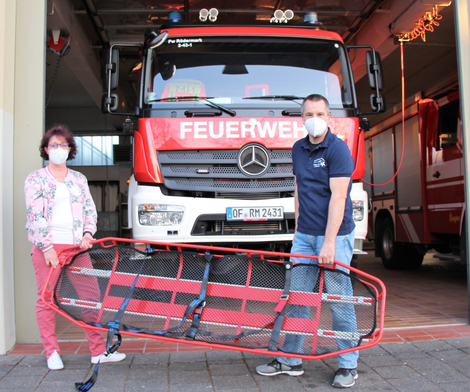 Spende an die Feuerwehr